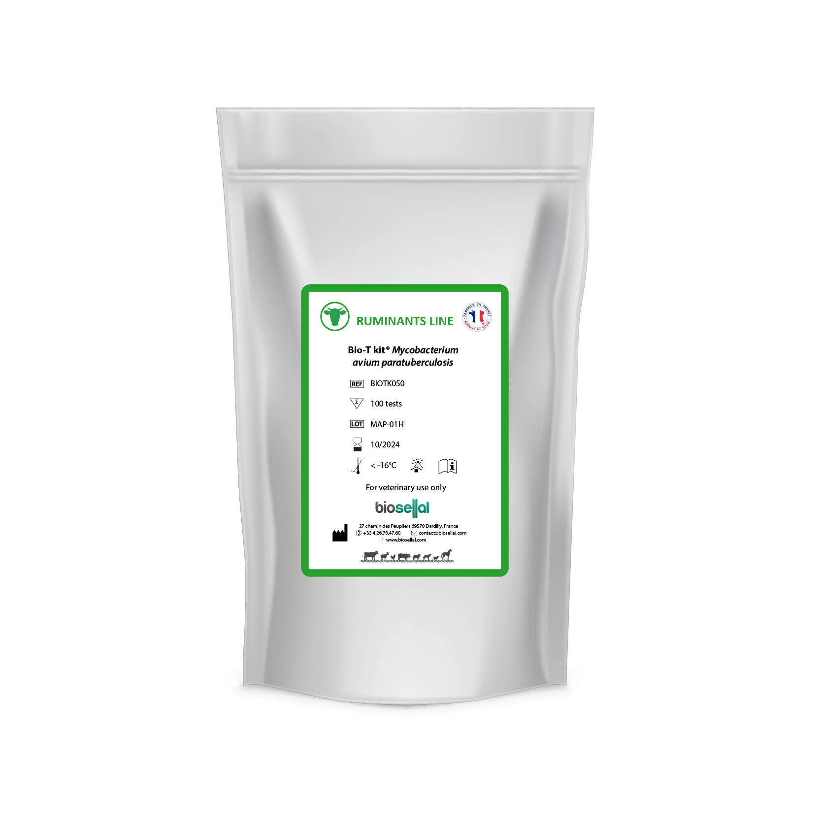 Bio-T kit Mycobacterium avium paratuberculosis (cattle) - Diagnostics ...